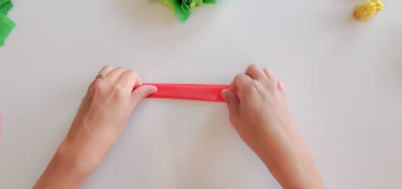 Fun Christmas Wreath Craft with Tissue Paper for Kids | KiDorzo