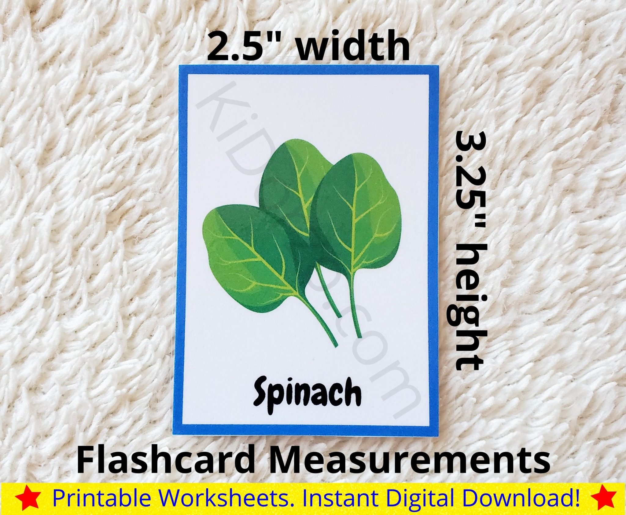 Printable Vegetable Flashcards Fun Matching Game for Kids