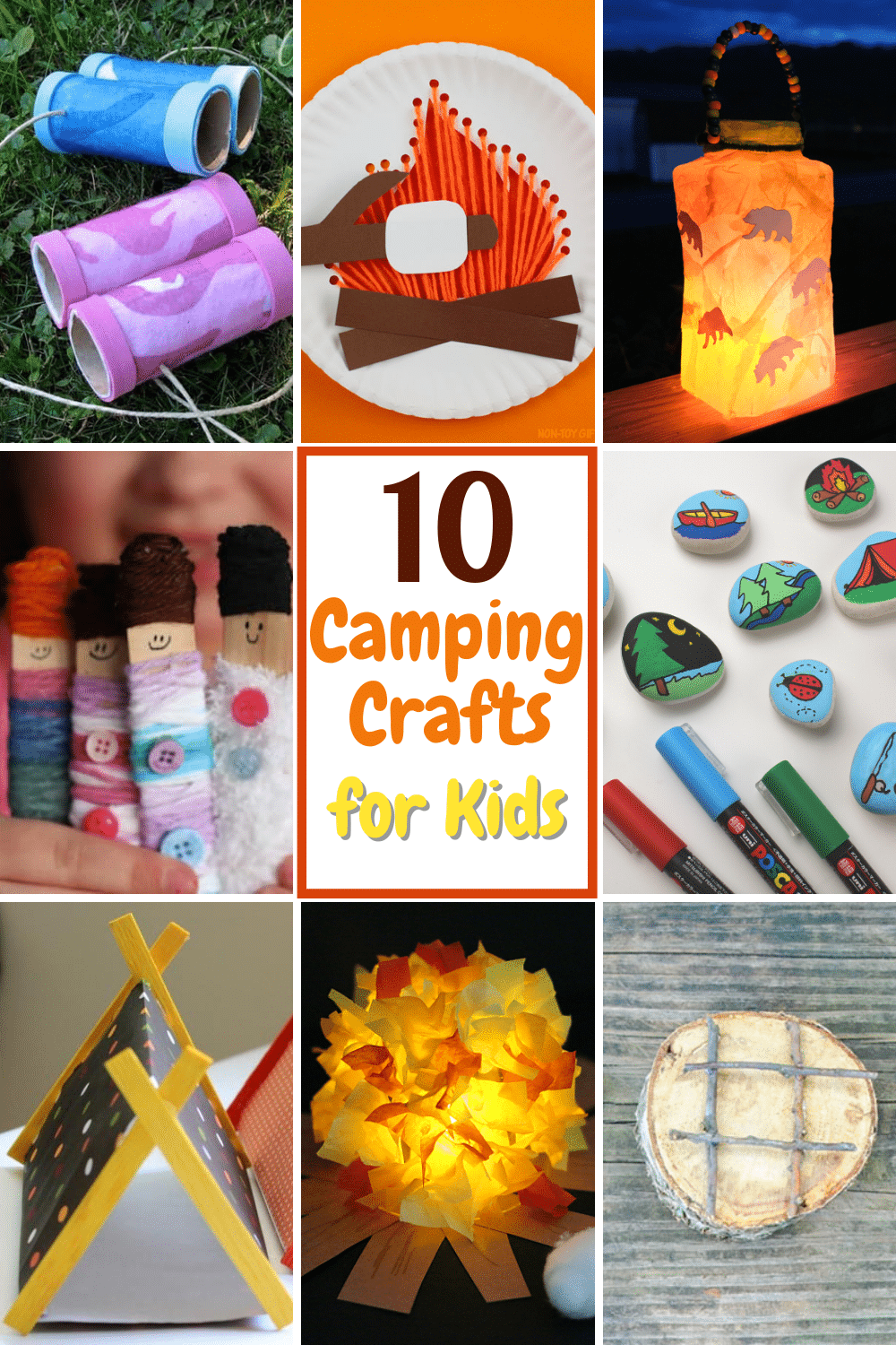 10 Glowing Camping Crafts for Kids | KiDorzo