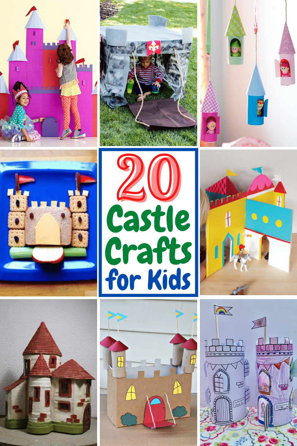 20 Enjoyable Castle Crafts for Kids | KiDorzo