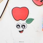 Fun Letter A Apple Craft - Popsicle Stick Puppet | KiDorzo