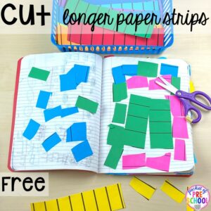 20 Easy Cutting Activities for Toddlers | KiDorzo