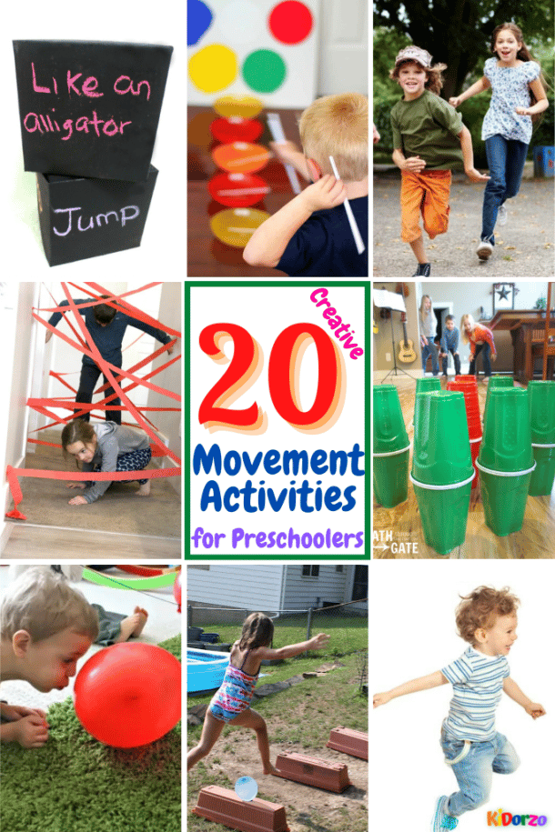 20 Creative Movement Activities For Preschoolers KiDorzo