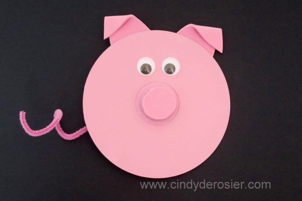20 Creative Pig Crafts for Toddlers | KiDorzo
