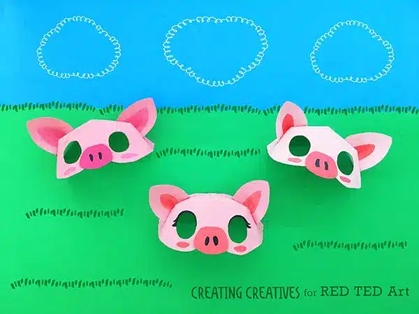 20 Creative Pig Crafts for Toddlers | KiDorzo