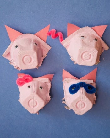20 Creative Pig Crafts for Toddlers | KiDorzo