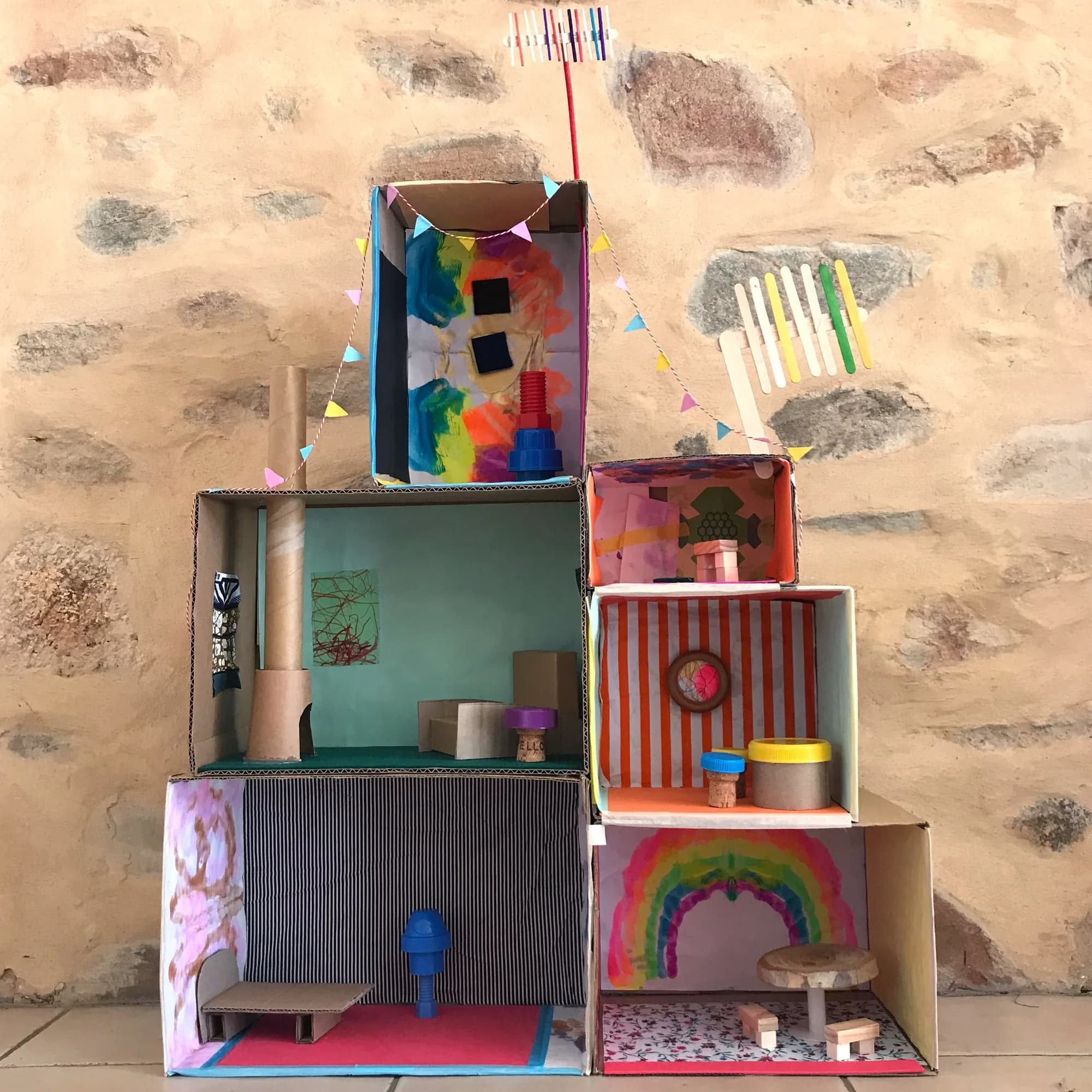 5 Creative DIY Projects with Cardboard Boxes for Kids | KiDorzo