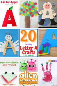 20 Exciting Letter A Crafts for Toddlers to Spark Creativity