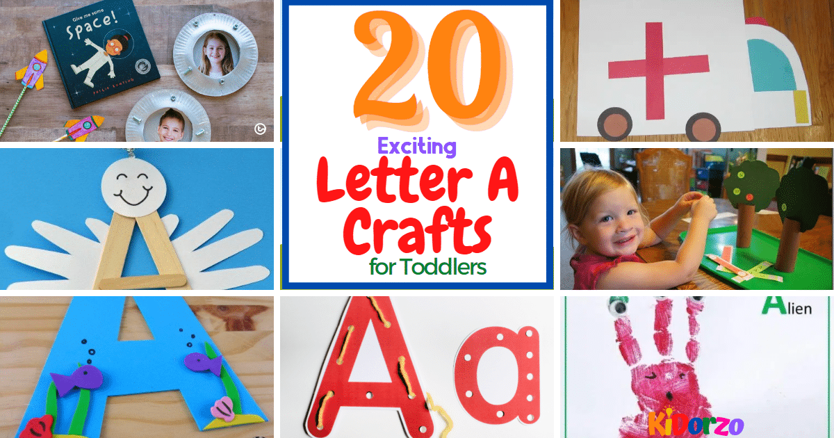 20 Exciting Letter A Crafts for Toddlers to Spark Creativity