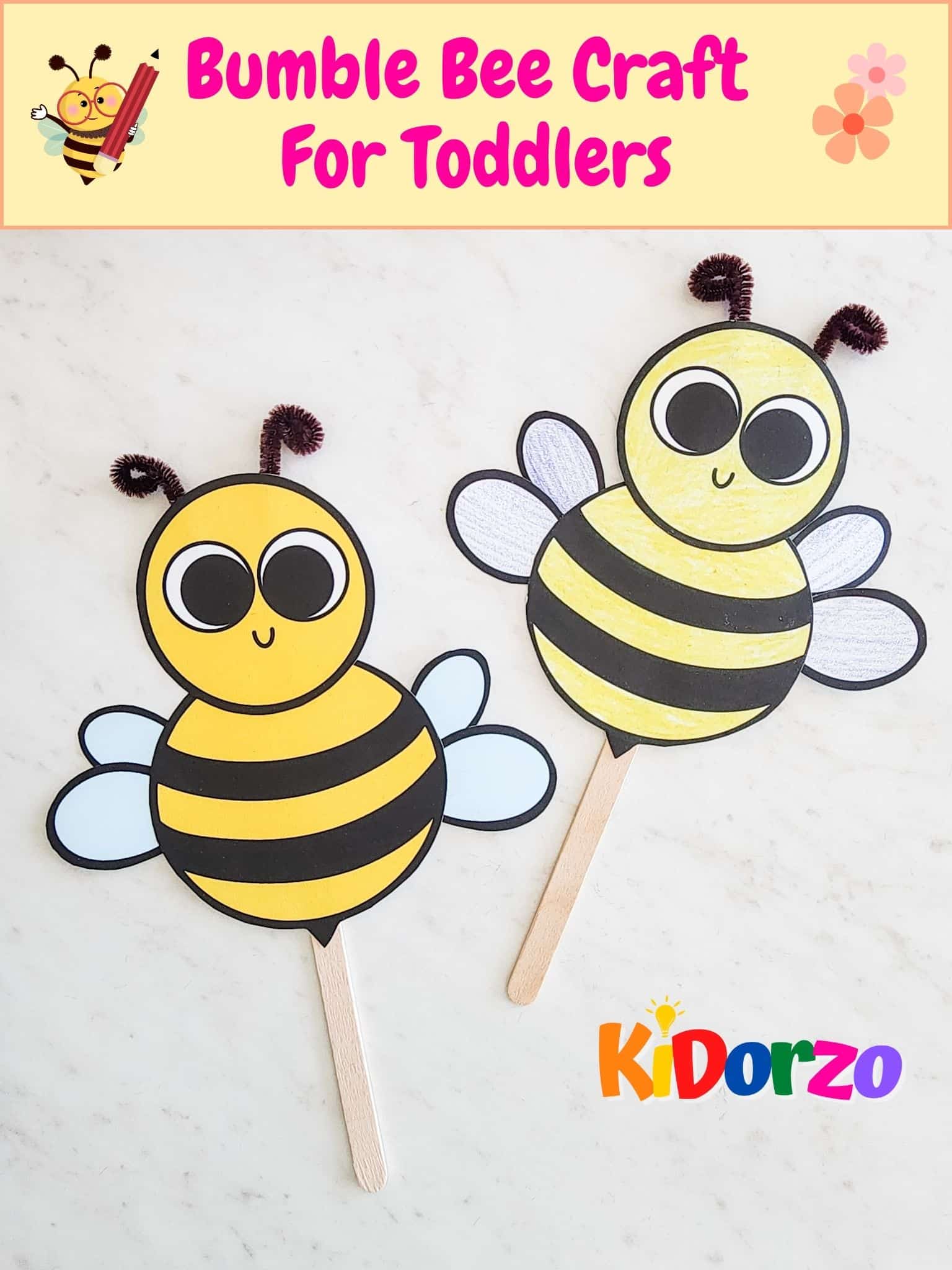 10 Bright and Brilliant Letter B Crafts for Toddlers