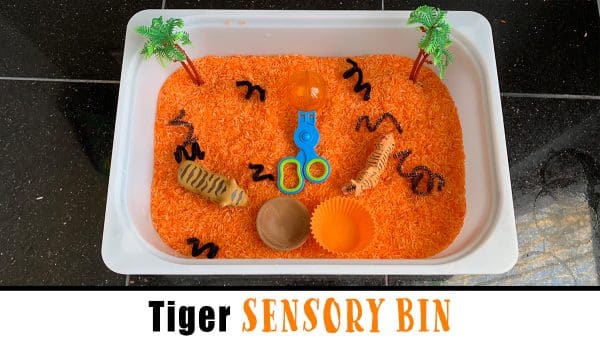 20 Fun and Cute Tiger Activities for Preschoolers & Toddlers