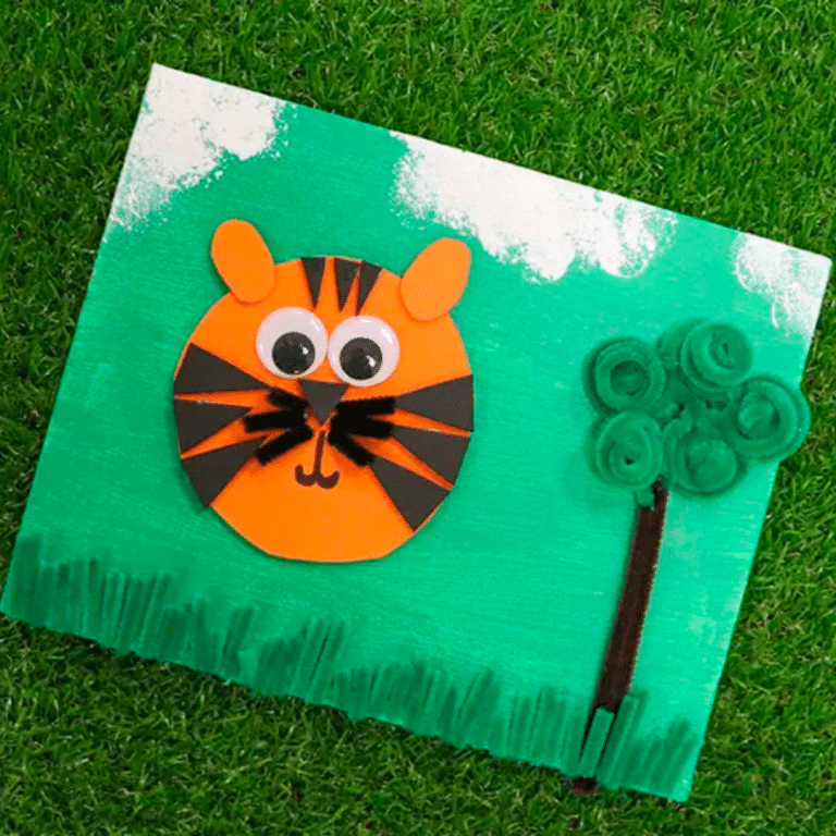 20 Fun and Cute Tiger Activities for Preschoolers & Toddlers