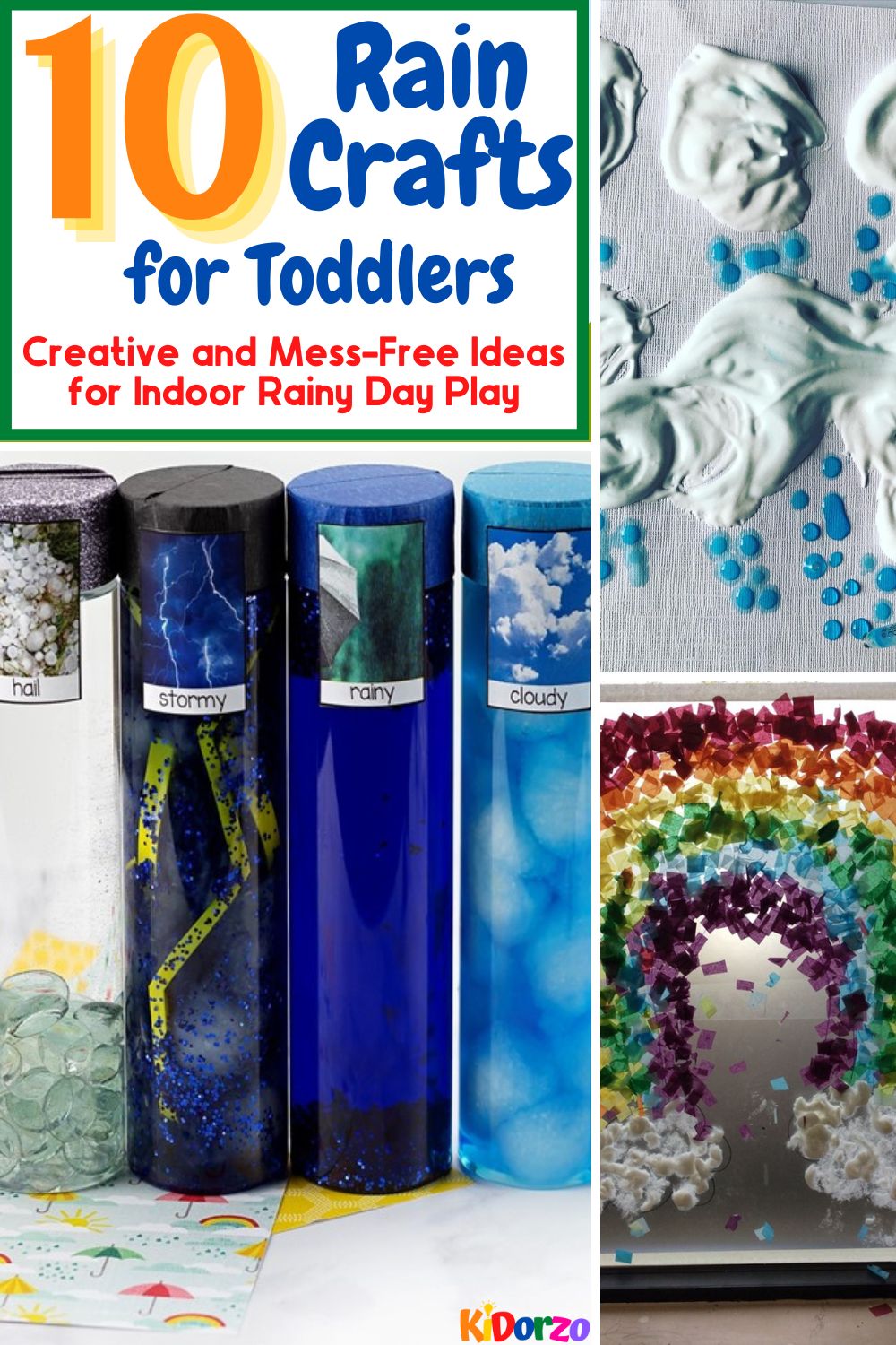 Rain Crafts for Toddlers: 10 Ideas for Indoor Rainy Day Play