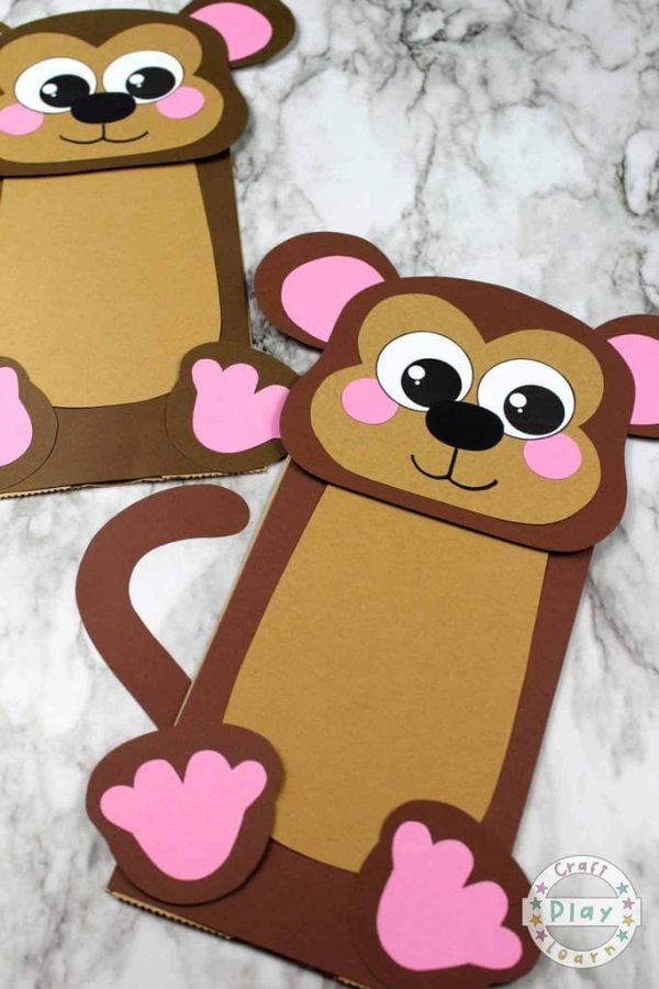20 Easy Monkey Crafts for Toddlers To Make Learning Fun