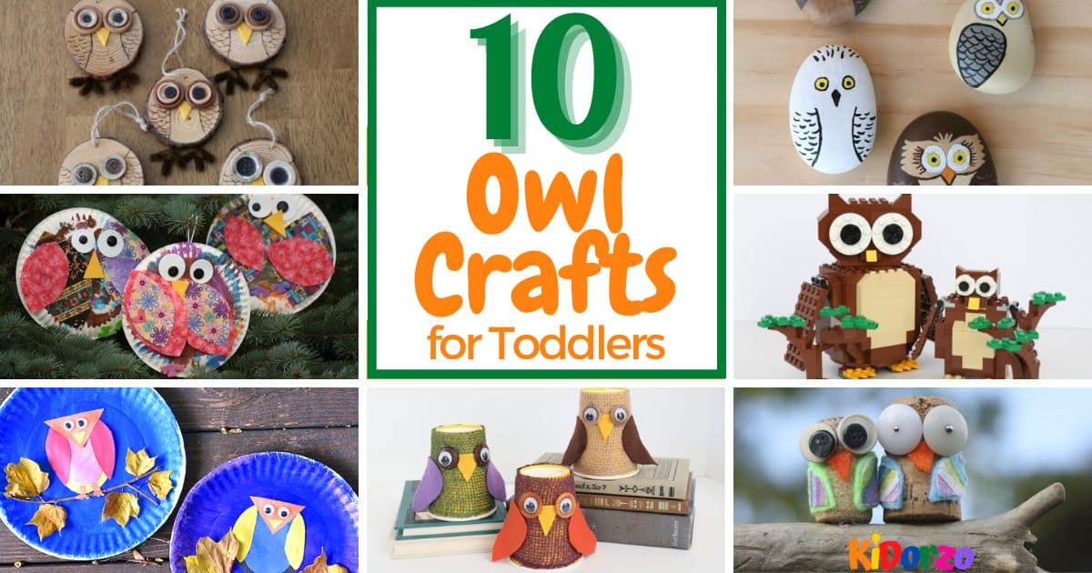 20 Cute and Easy Owl Crafts for Toddlers
