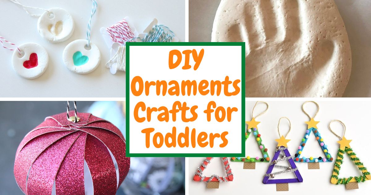 DIY Ornaments Crafts for Toddlers: Perfect Bonding Activity